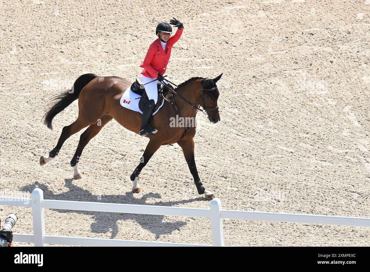 Jessica Phoenix and horse Freedom GS of Team Canada competes the ...