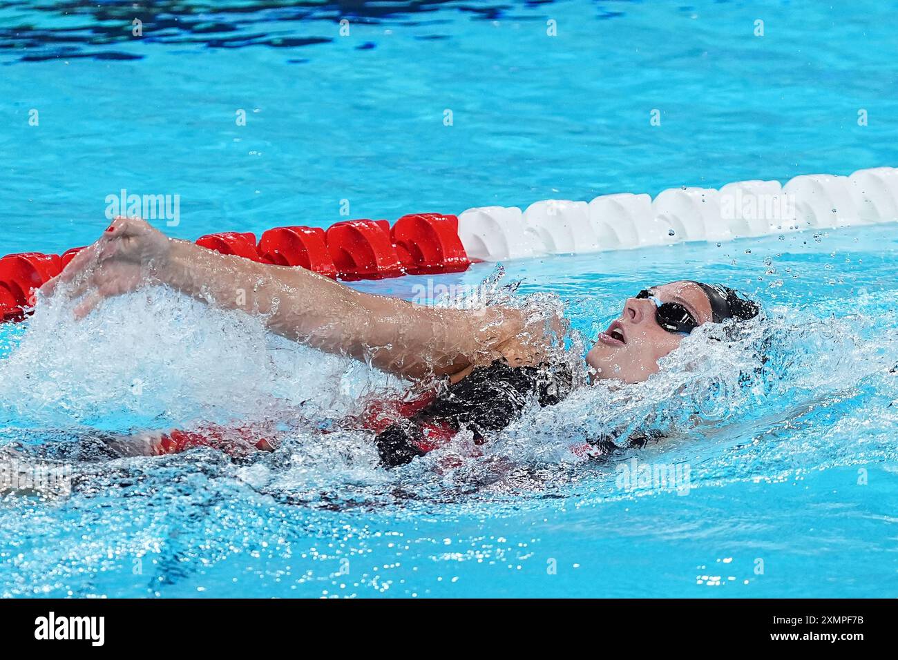 Paris, France. 29th July, 2024. Summer Mcintosh of Canada competes ...