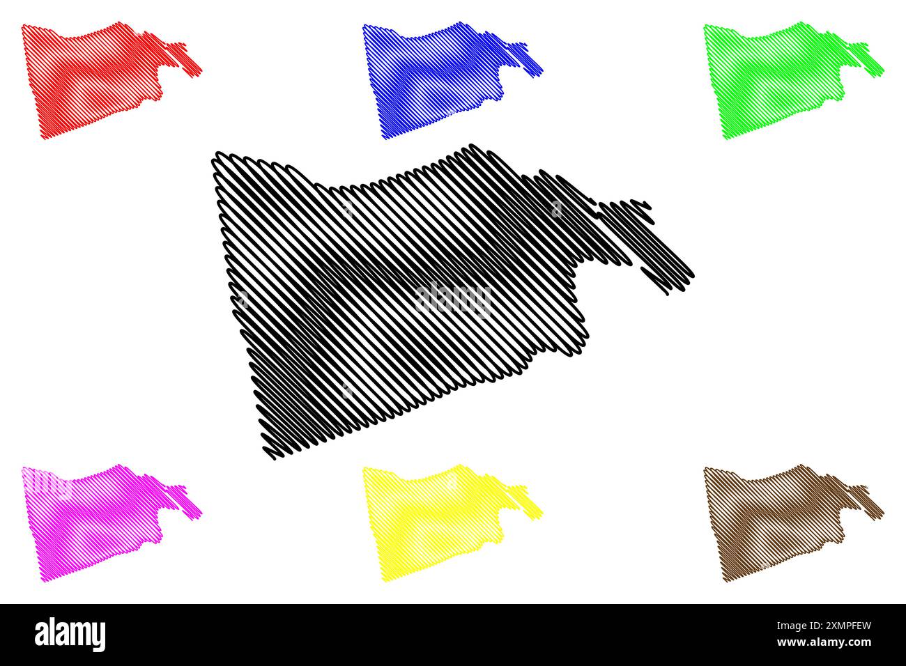 Venray municipality (Kingdom of the Netherlands, Holland, Limburg ...