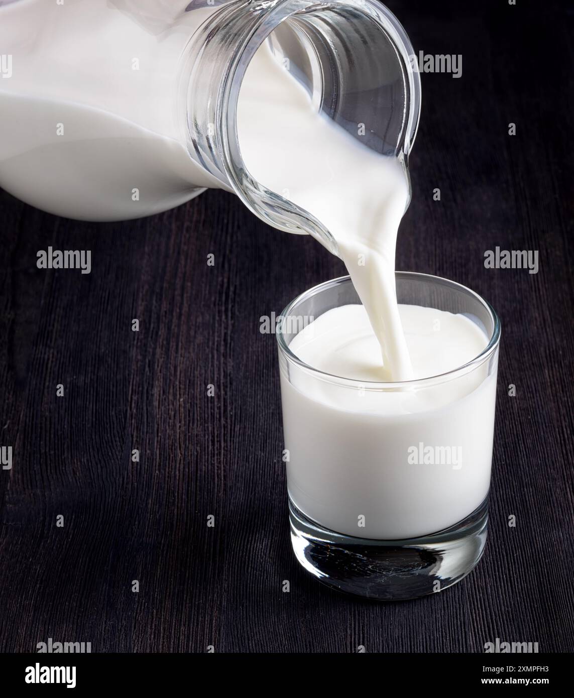 Black milk jug pitcher glass hi-res stock photography and images - Alamy