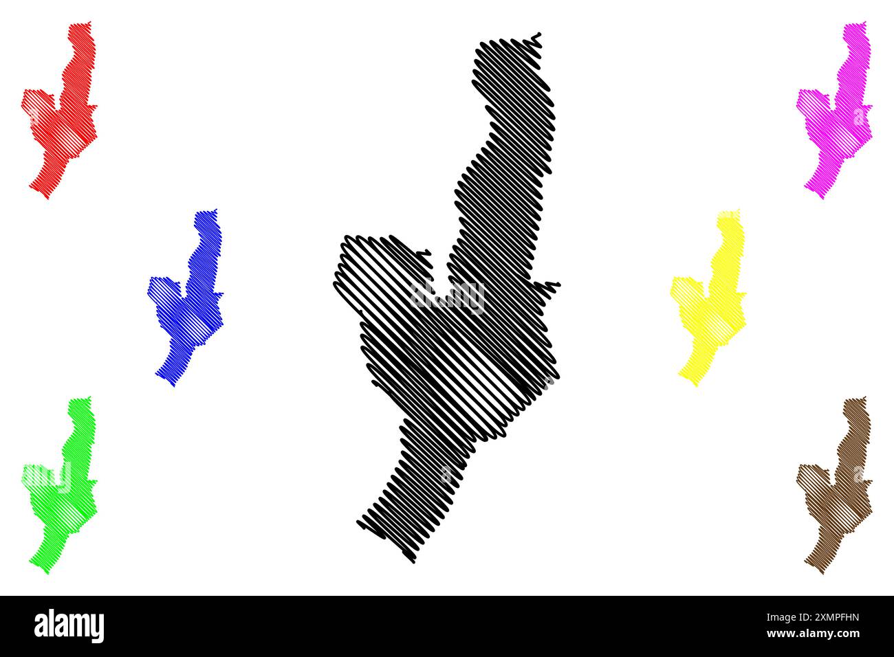 Venlo city and municipality (Kingdom of the Netherlands, Holland ...