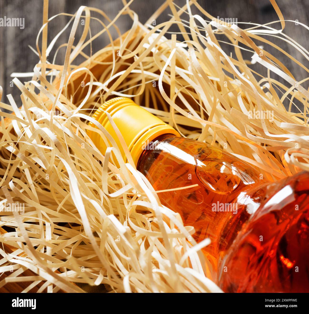 Bottle whiskey crate hi-res stock photography and images - Alamy