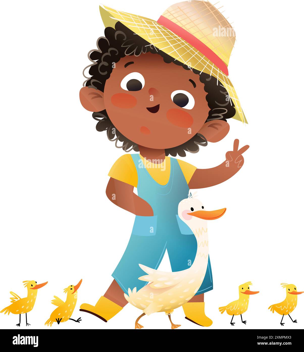 African farmer character clipart hi-res stock photography and images ...
