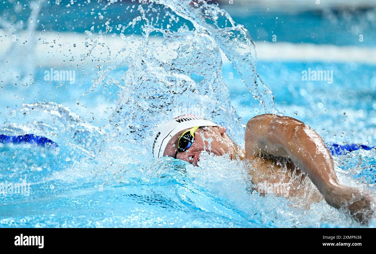 Paris, France. 29th July, 2024. Luke Whitlock of the United States ...