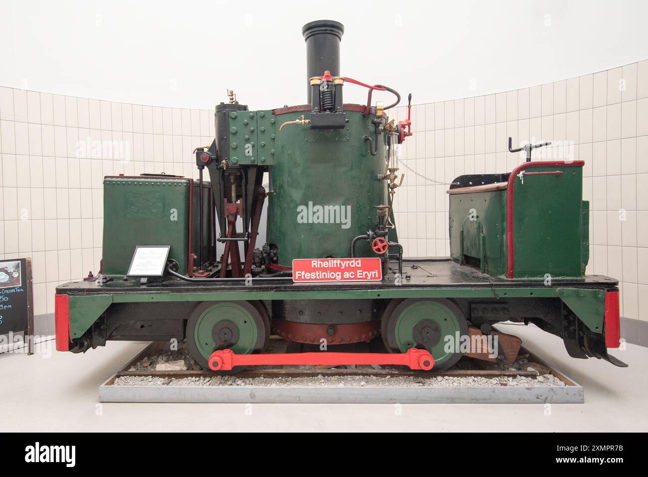 1893 built locomotive built at de wintons caernarfon works hi-res stock ...