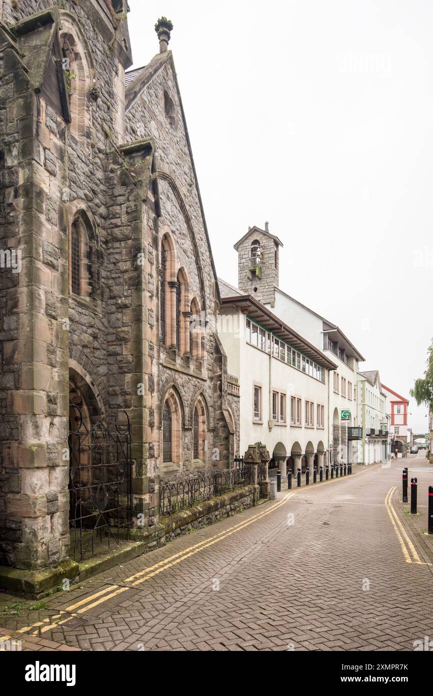 Pencadlys gwynedd a grade ii listed building in caernarfon hi-res stock ...