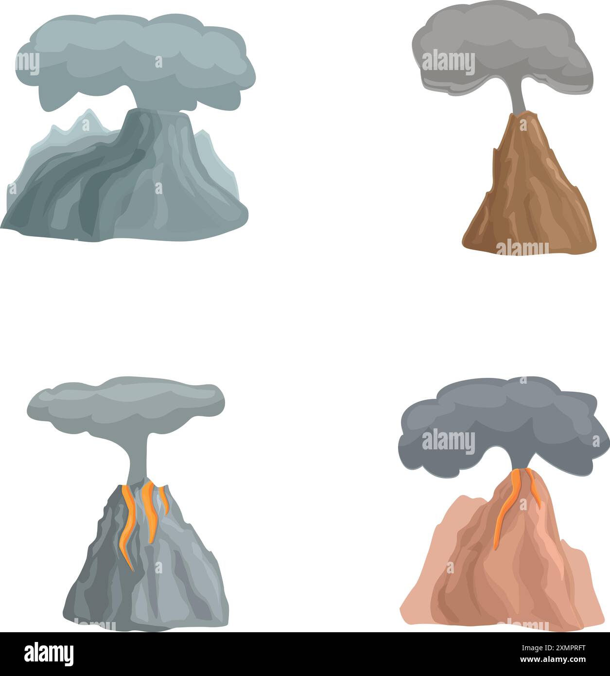 Igneous volcanic rock Stock Vector Images - Alamy