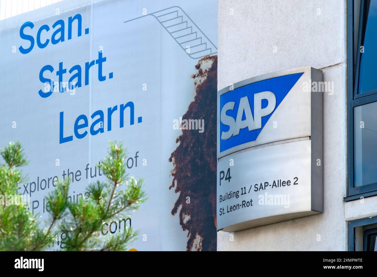German multinational software SAP SE company, develops enterprise ...