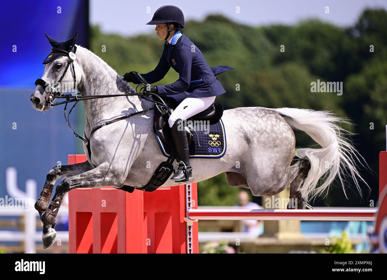 Versailles, France. 29th July, 2024. Sweden Louise Romeike pictured in ...
