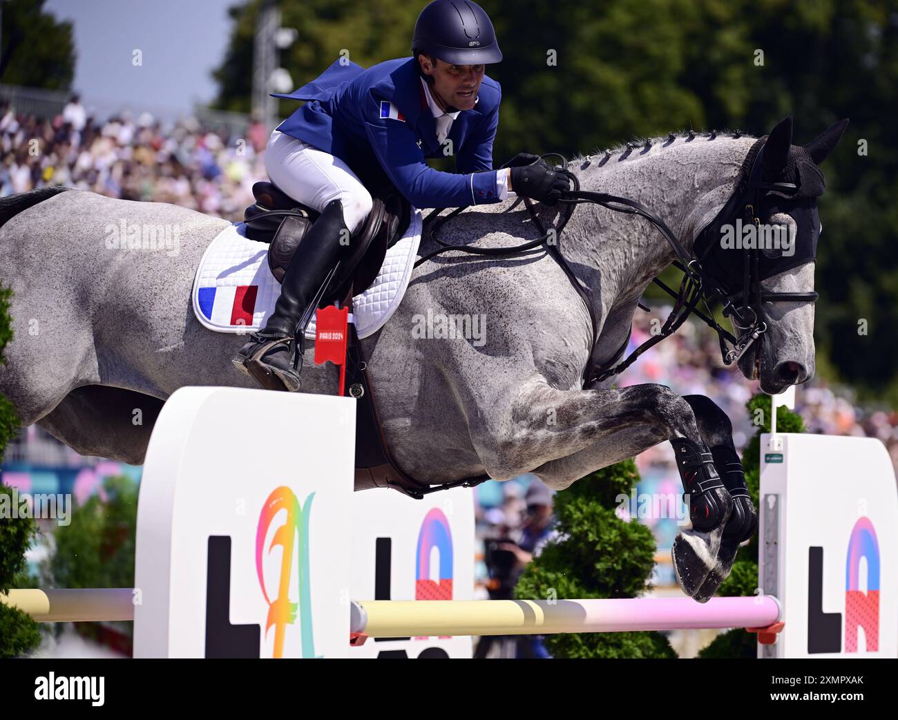 Versailles, France. 29th July, 2024. French Nicolas Touzaint pictured ...