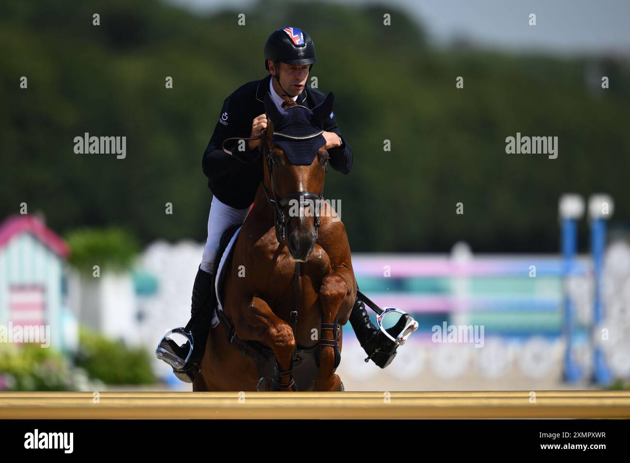 Paris, France. 29th July, 2024. Christopher Burton of Australia on his ...