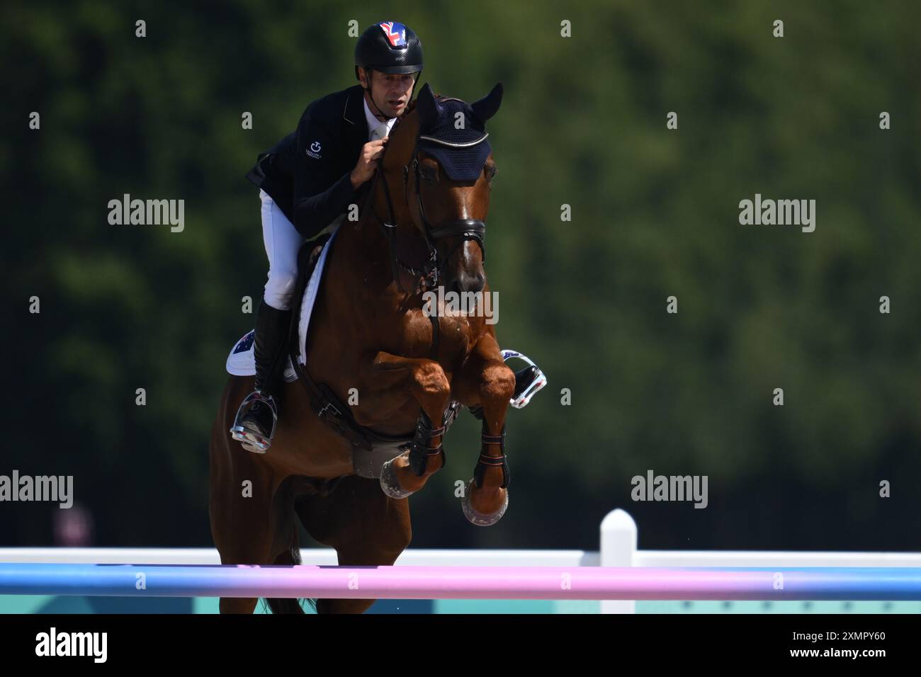 Paris, France. 29th July, 2024. Christopher Burton of Australia on his ...