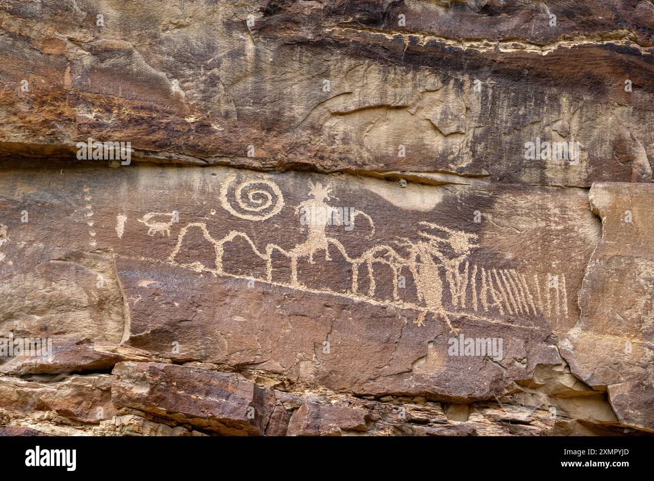Spiral petroglyph hi-res stock photography and images - Alamy