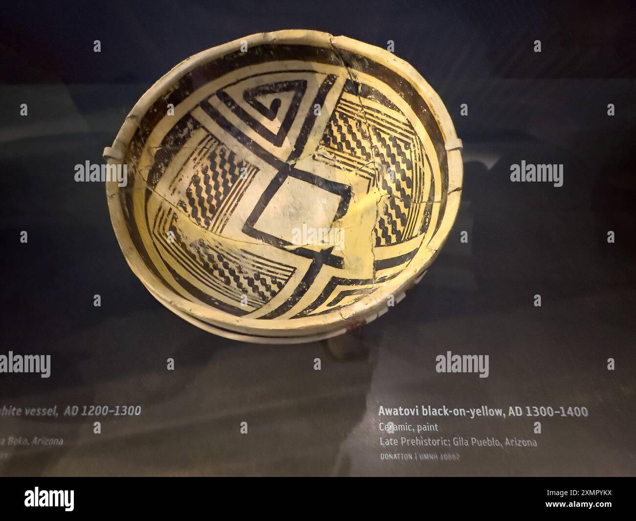 Pre-Hispanic Native American ceramic pottery in the Natural History ...