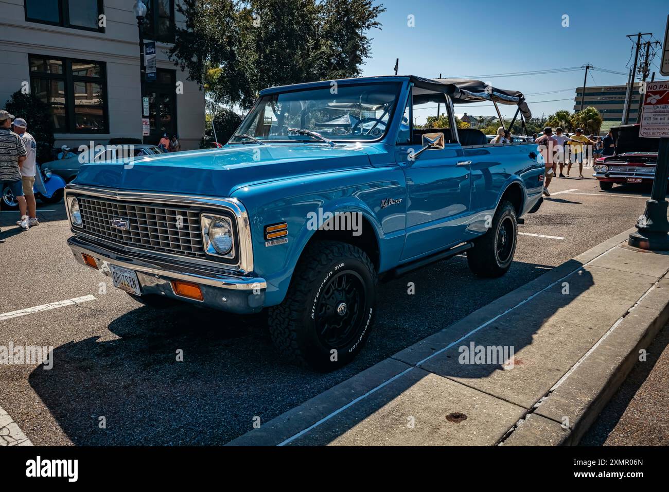 Gulfport, MS - October 01, 2023: High perspective front corner view of ...