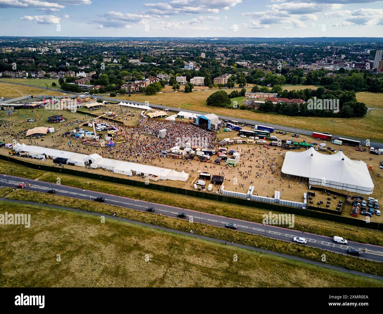 Aerial view of blackheath common hi-res stock photography and images ...