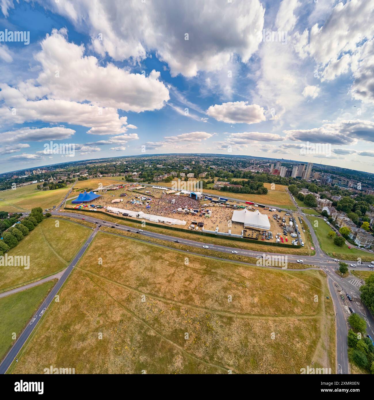 Aerial view of blackheath common hi-res stock photography and images ...