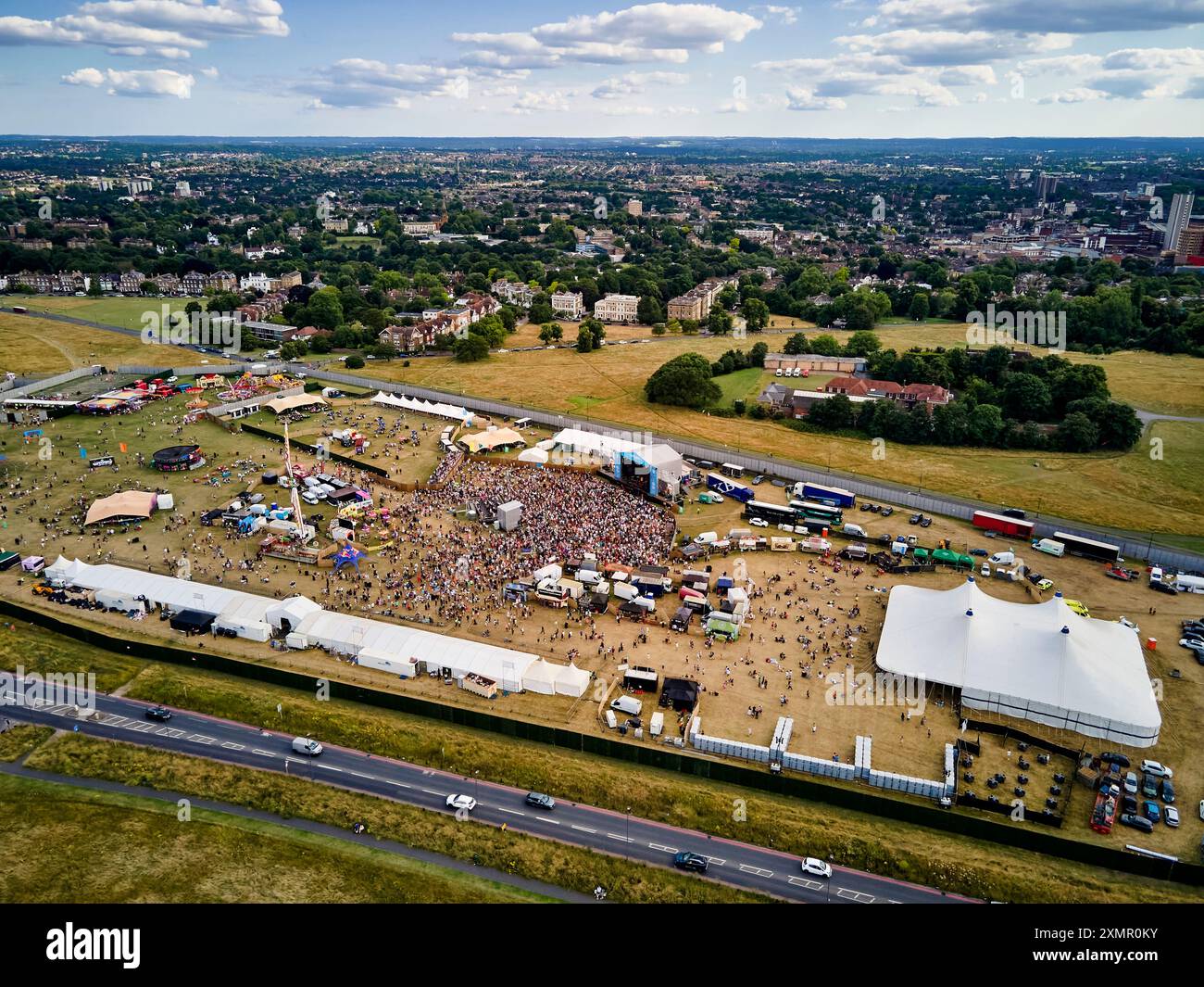 Aerial view of blackheath common hi-res stock photography and images ...