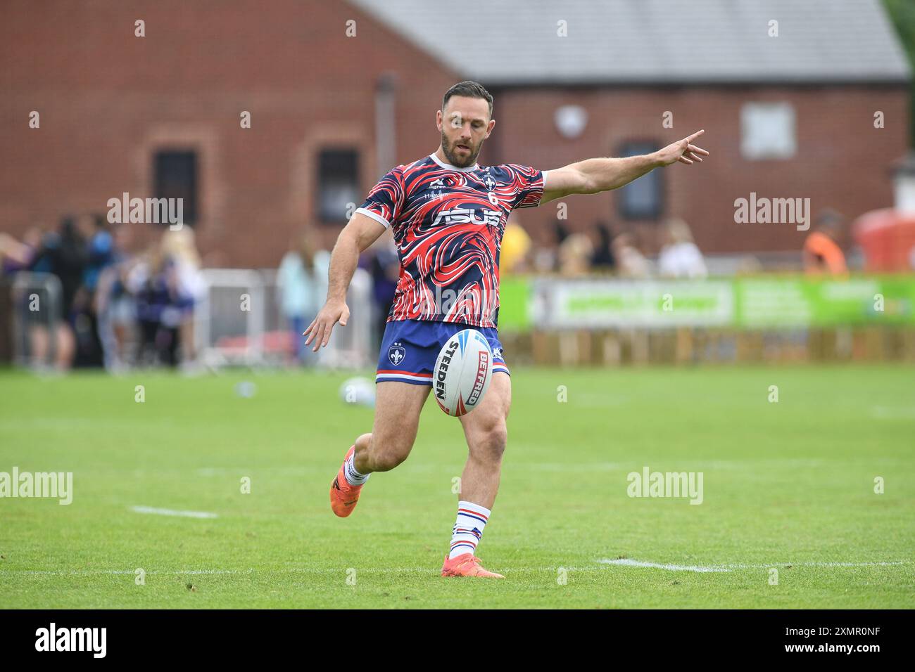 Wakefield, England - 28th July 2024 - Wakefield Trinity's Luke Gale ...