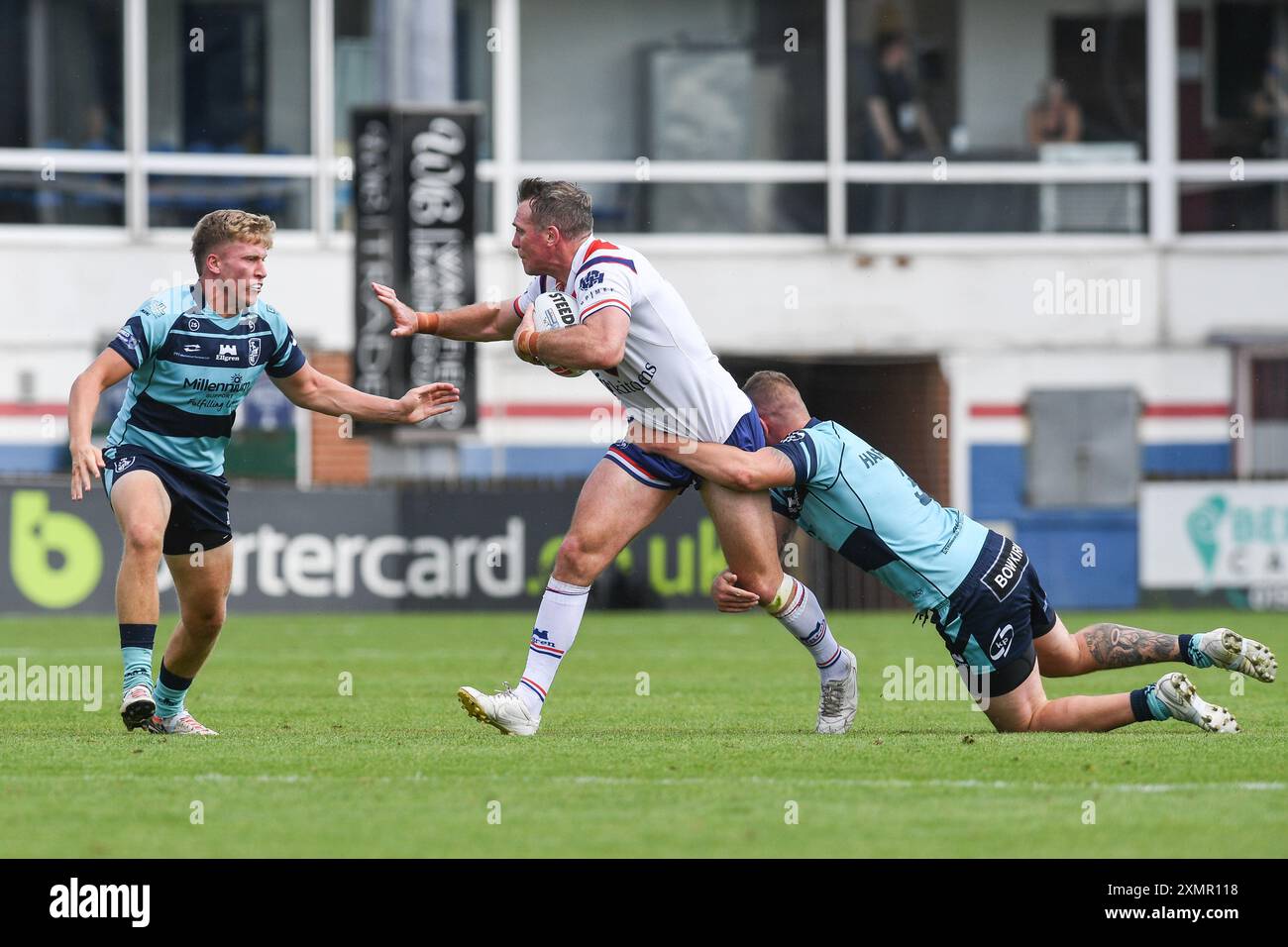 Wakefield, England - 28th July 2024 - Wakefield Trinity's Matty Ashurst ...