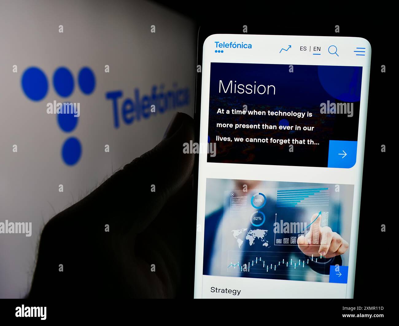 Vivo telefonica hi-res stock photography and images - Alamy