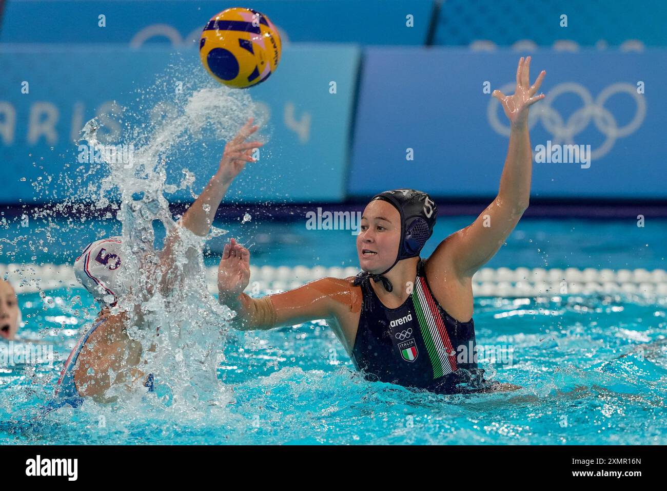 Parigi, France. 29th July, 2024. Sofia Giustini in action during Women ...