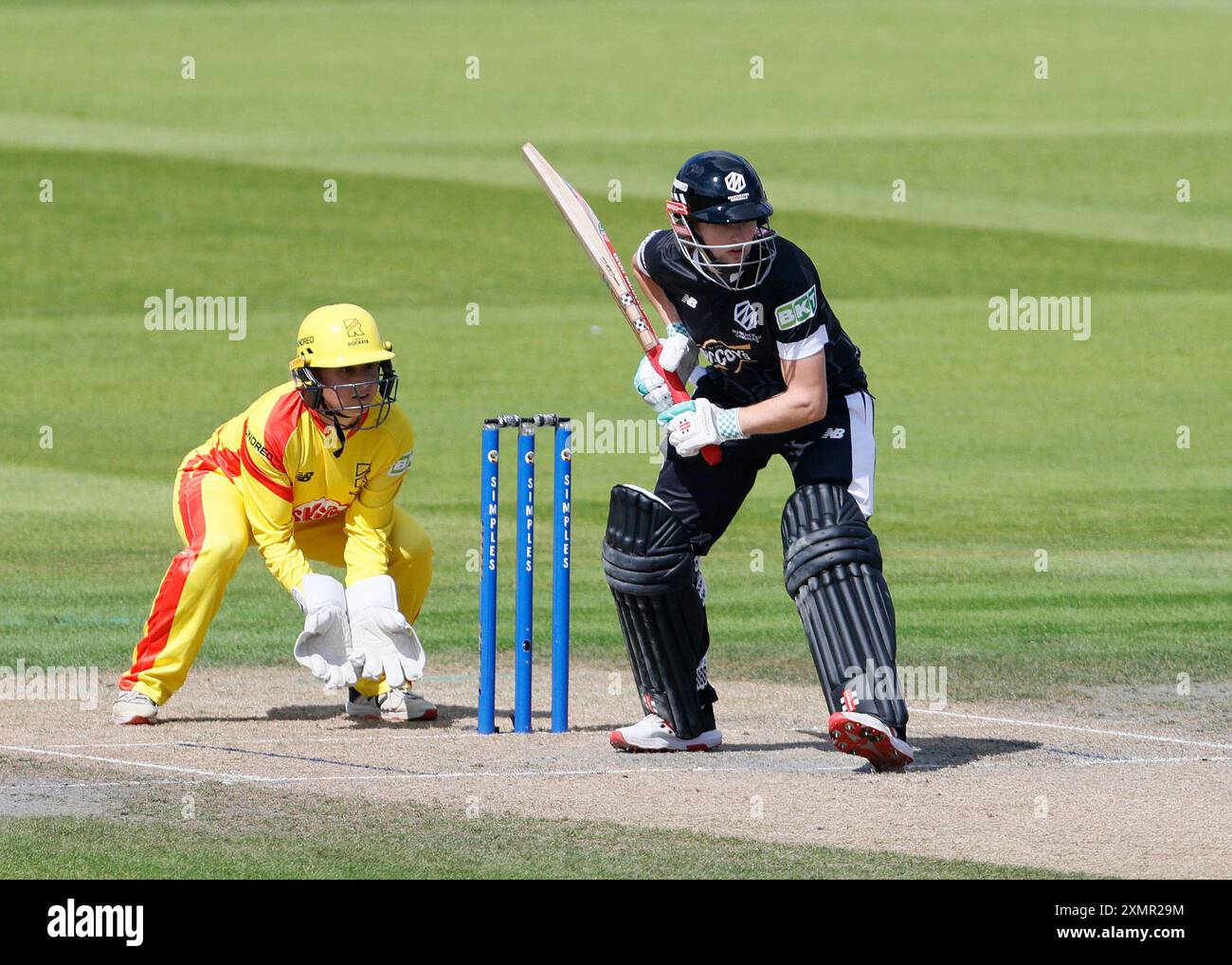 Manchester Originals Emma Lamb in bat during The Hundred women's match ...