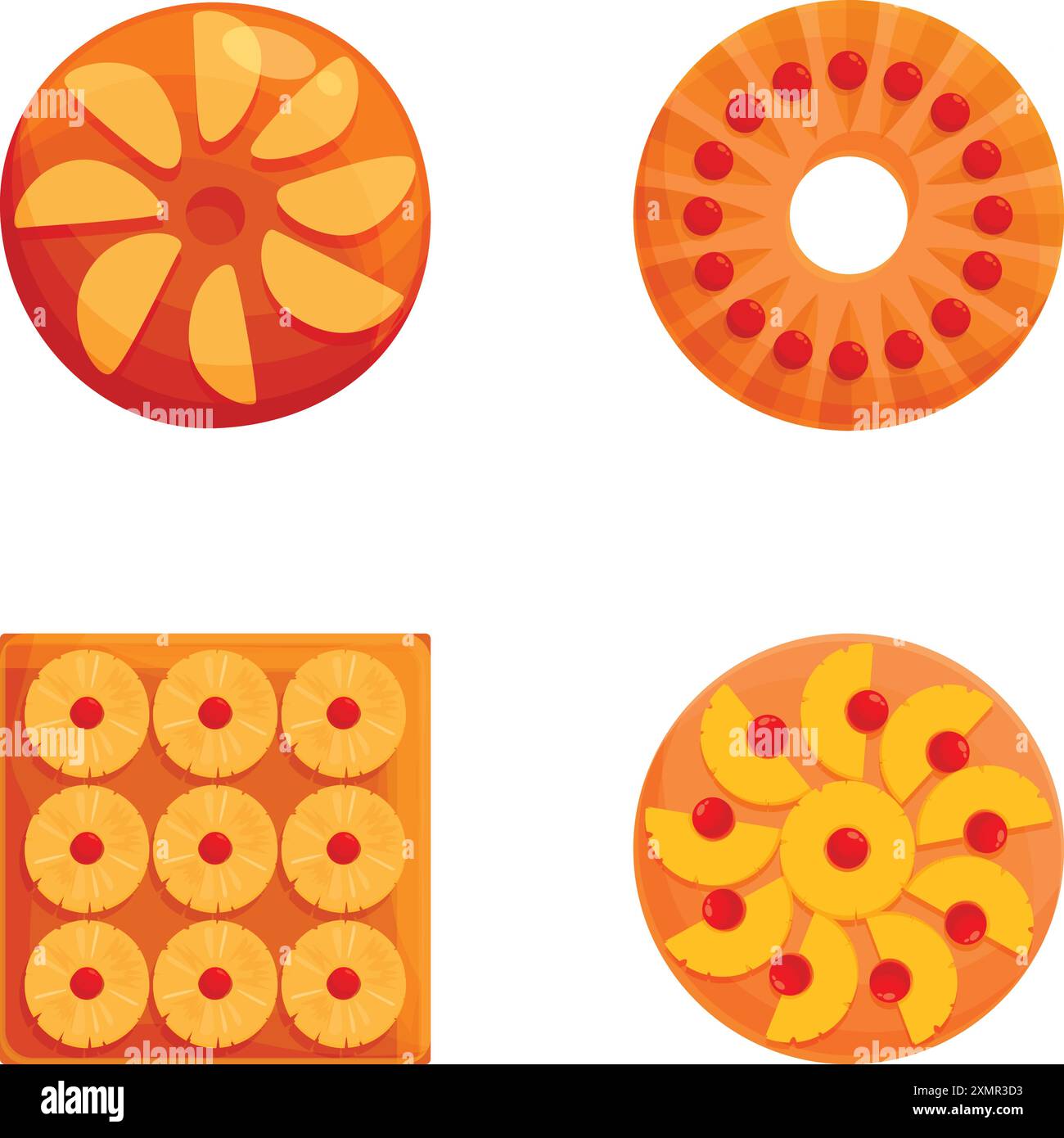 Set of four citrus fruit graphics hi-res stock photography and images ...