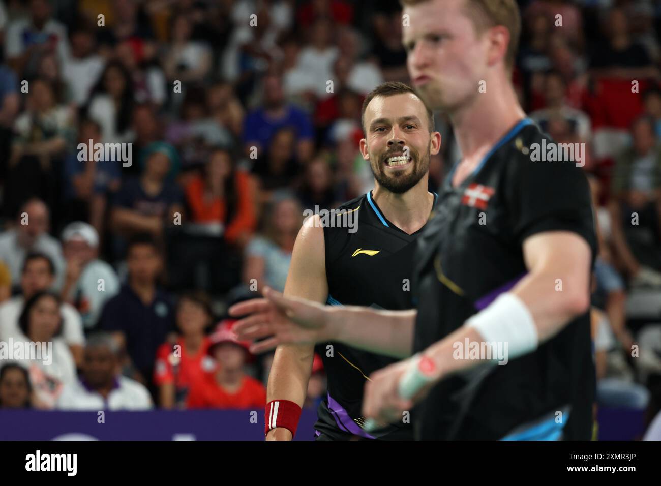 Paris, France. 29th July, 2024. Kim Astrup/Anders Skaarup Rasmussen (L ...