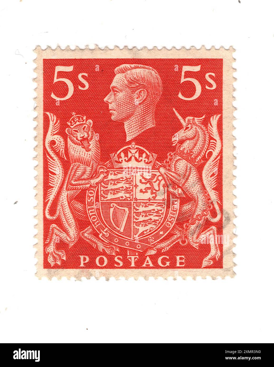 Five shillings stamp hi-res stock photography and images - Alamy