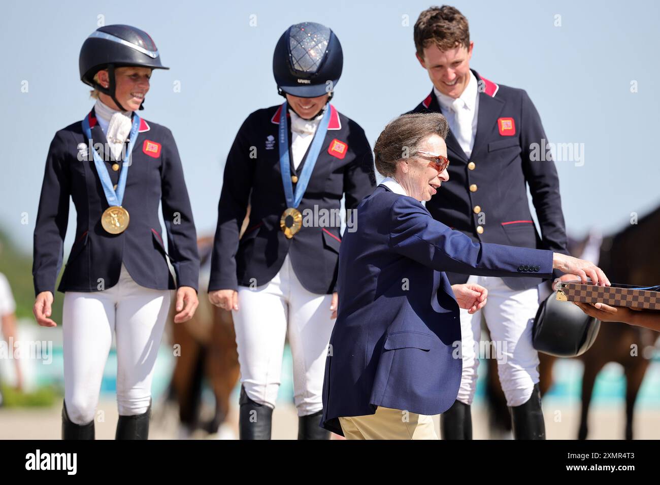 Princess anne british olympic team hi-res stock photography and images ...