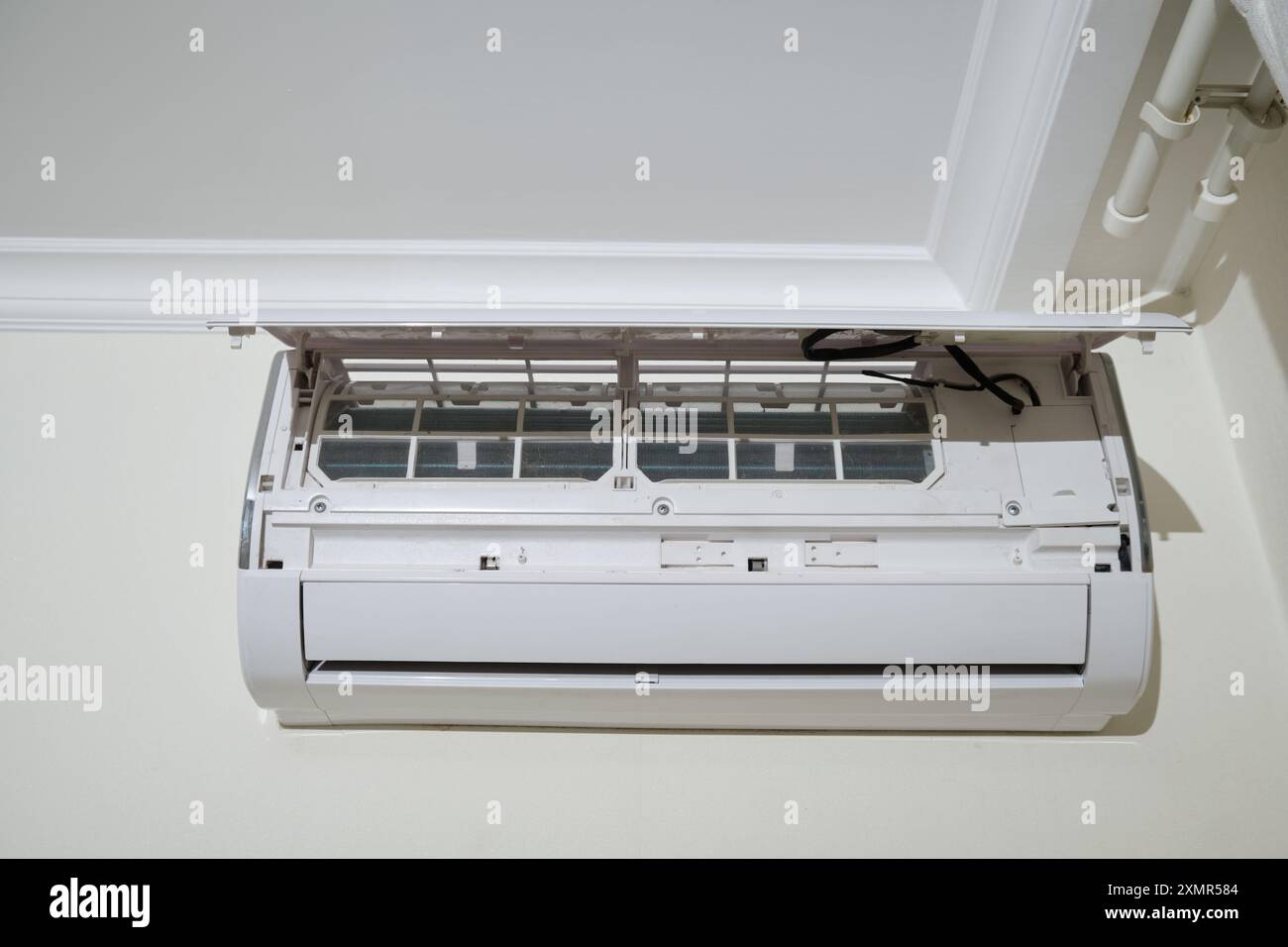 Cleaning air conditioner filters dirty hi-res stock photography and ...