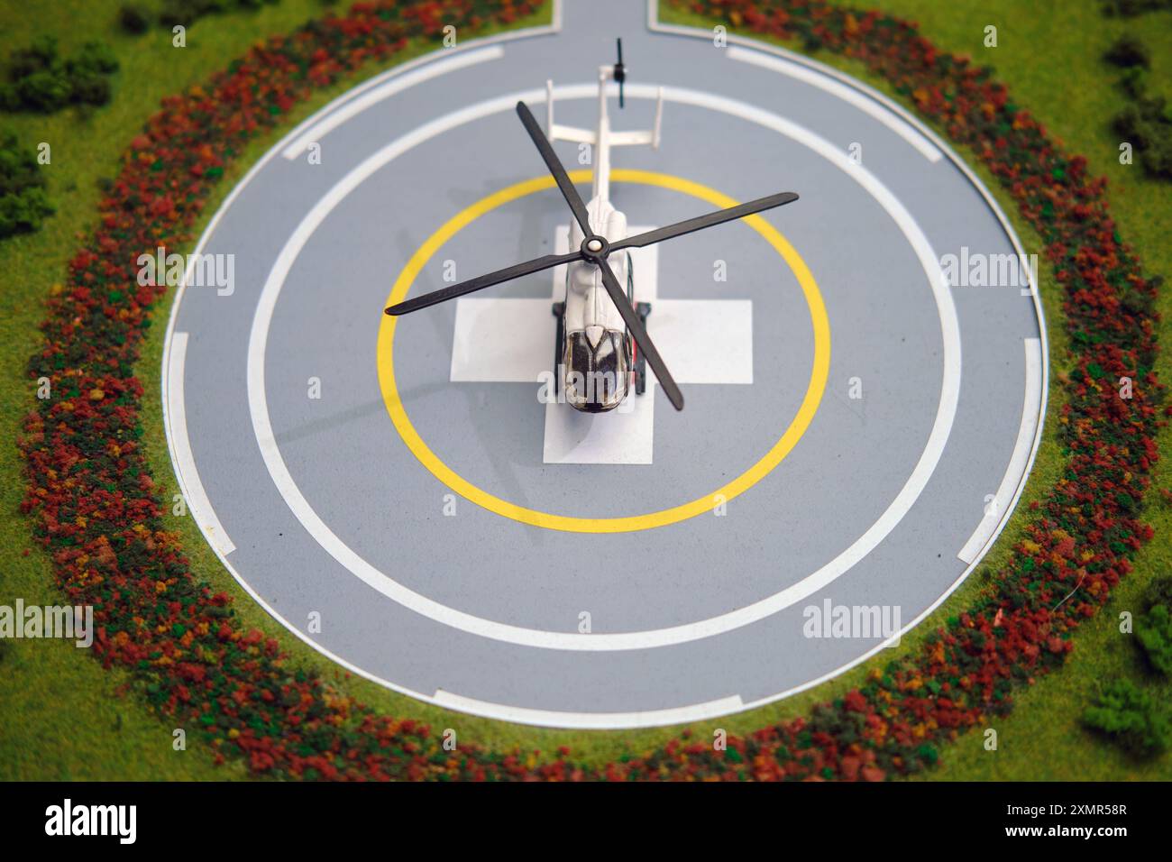 Helipad garden hi-res stock photography and images - Alamy