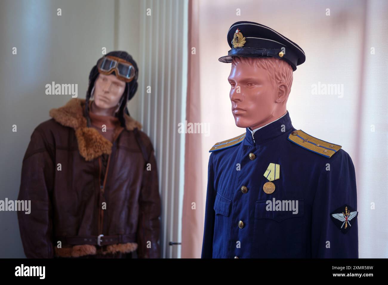 Military uniform of USSR pilots during the Second World War. Historical ...