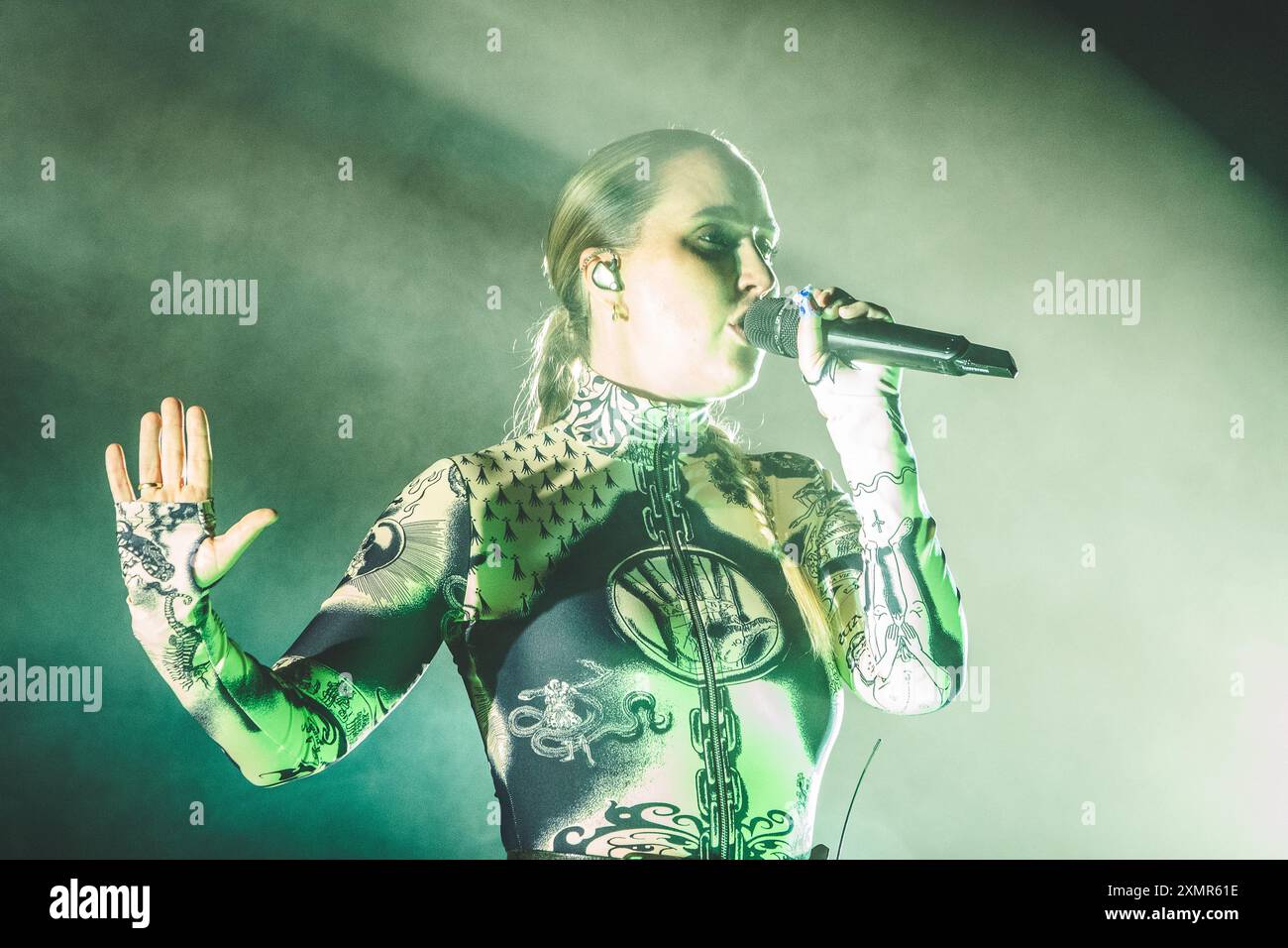 Sydregote, Faroe Island. 20th, July 2024. The Norwegian indie pop band ...