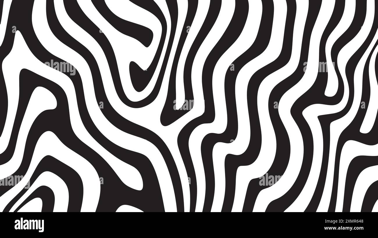 Pattern design swirl zebra texture background EPS Stock Vector Image ...