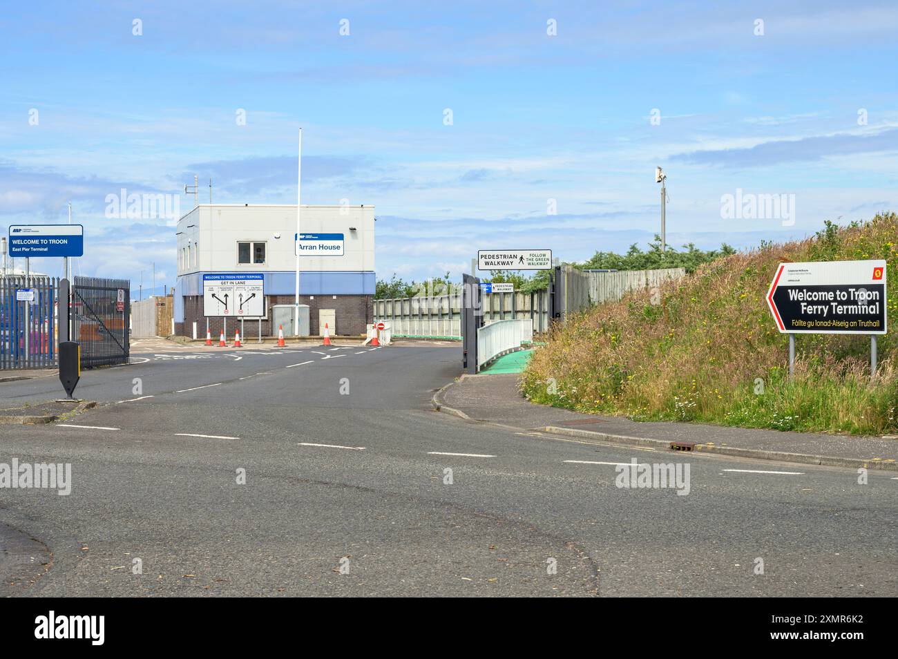 Troon east pier ferry terminal hi-res stock photography and images - Alamy