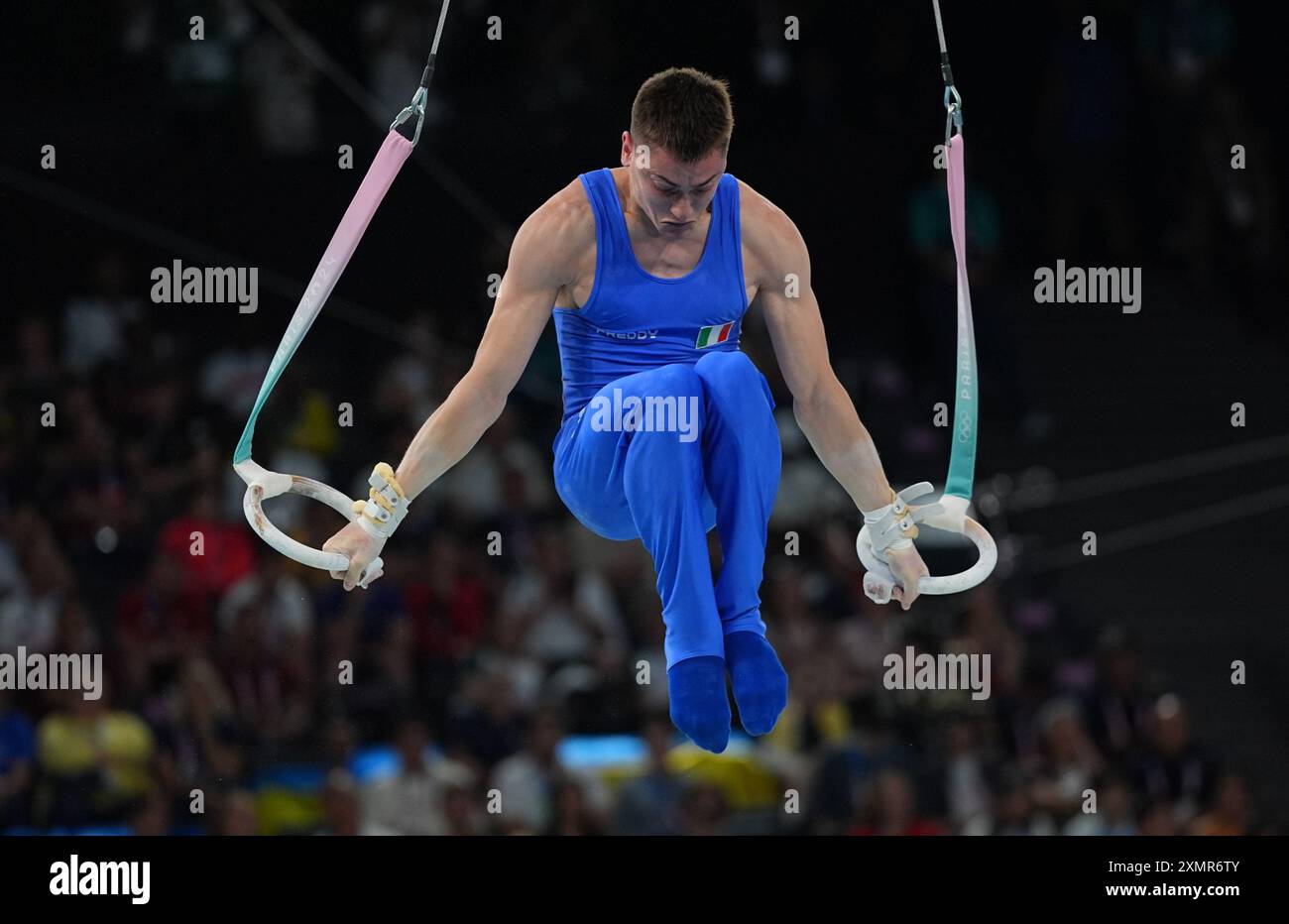 Bercy Arena, Paris, France. 29th July, 2024. Mario Macchiati (Italy ...