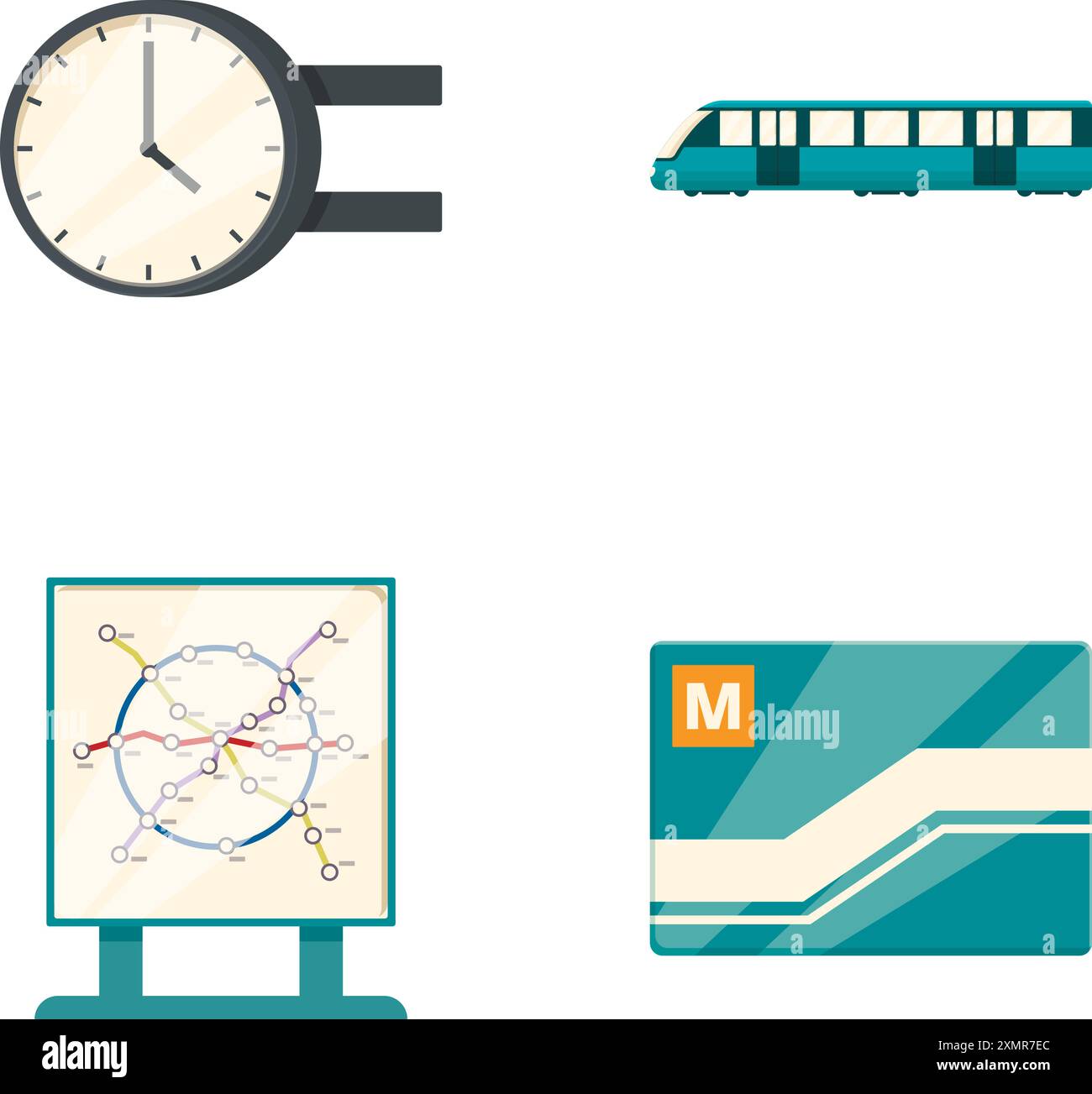 Timetable and route map hi-res stock photography and images - Alamy