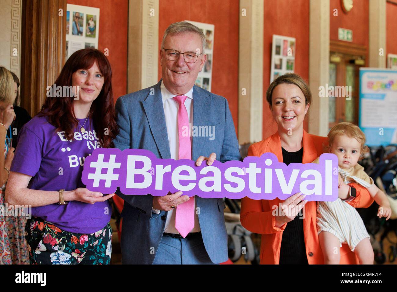 Dr Jennifer Hanratty co-founder of Breastival, Health Minister Mike ...