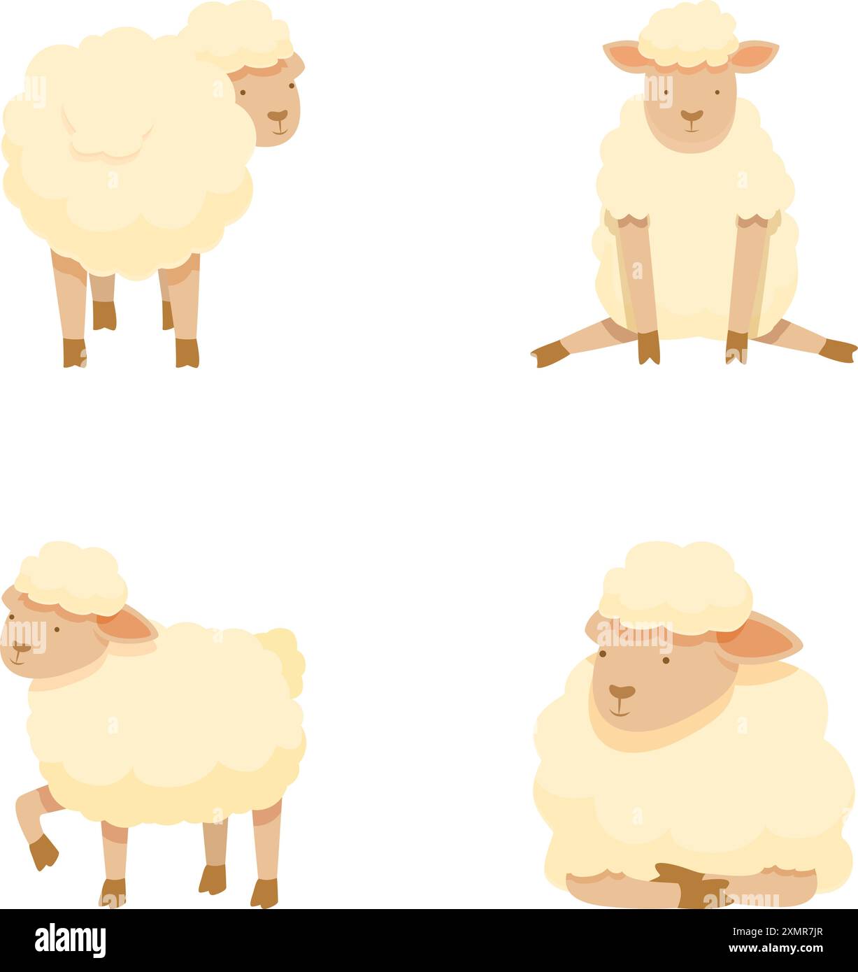 Woolly mammals Stock Vector Images - Alamy