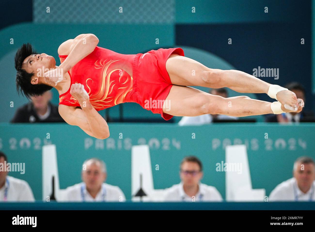 Paris, France. 29th July, 2024. SU Weide of China during the Artistic ...