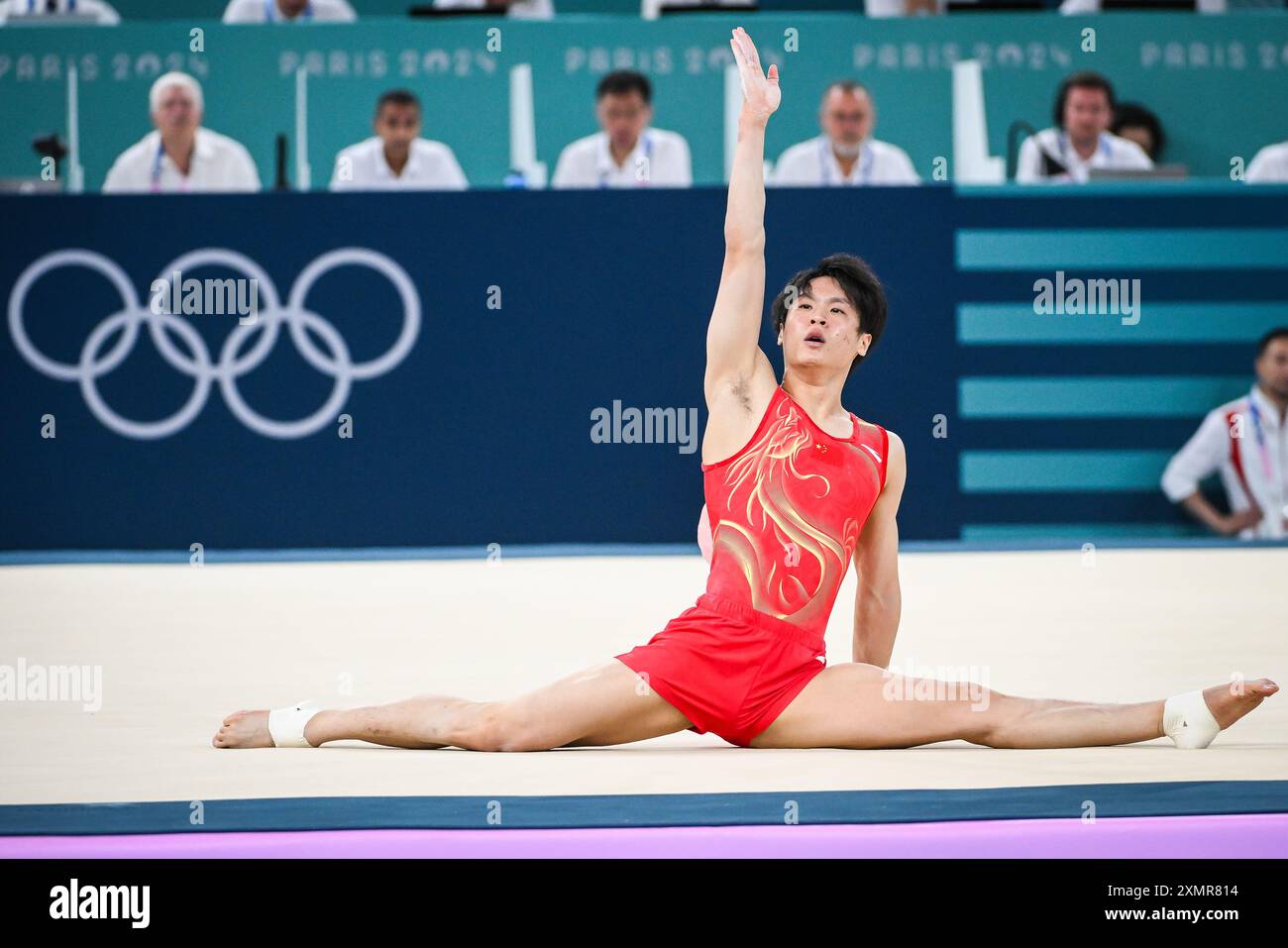 Paris, France. 29th July, 2024. SU Weide of China during the Artistic ...
