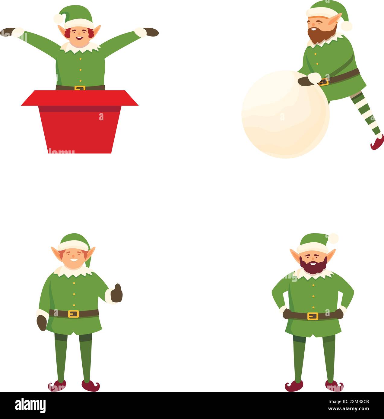 Four elves hi-res stock photography and images - Alamy