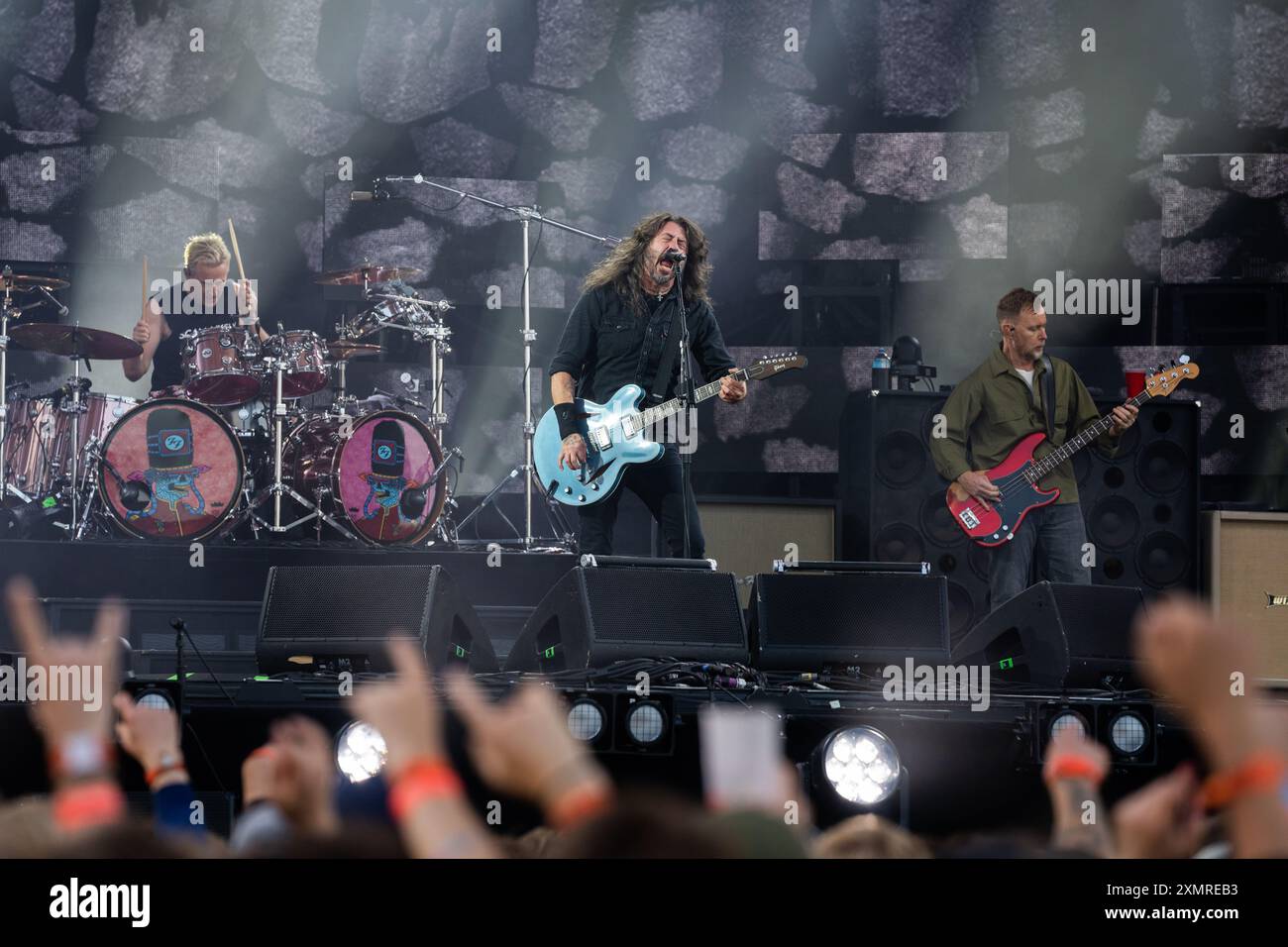 Foo Fighters Perforning at Roskilde Festival 2024 Stock Photo - Alamy
