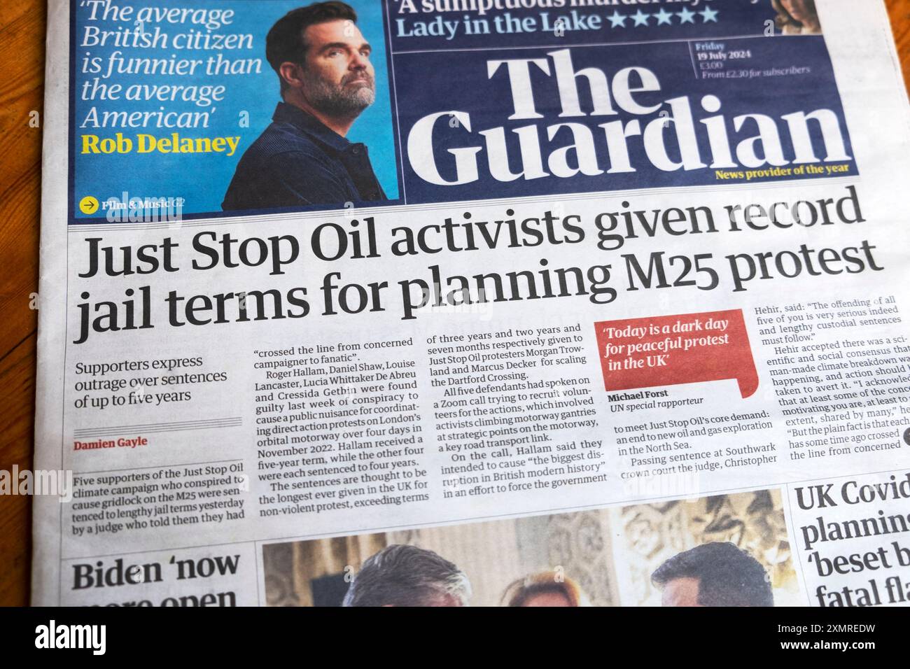 'Just Stop Oil activists given record jail terms for planning M25 ...