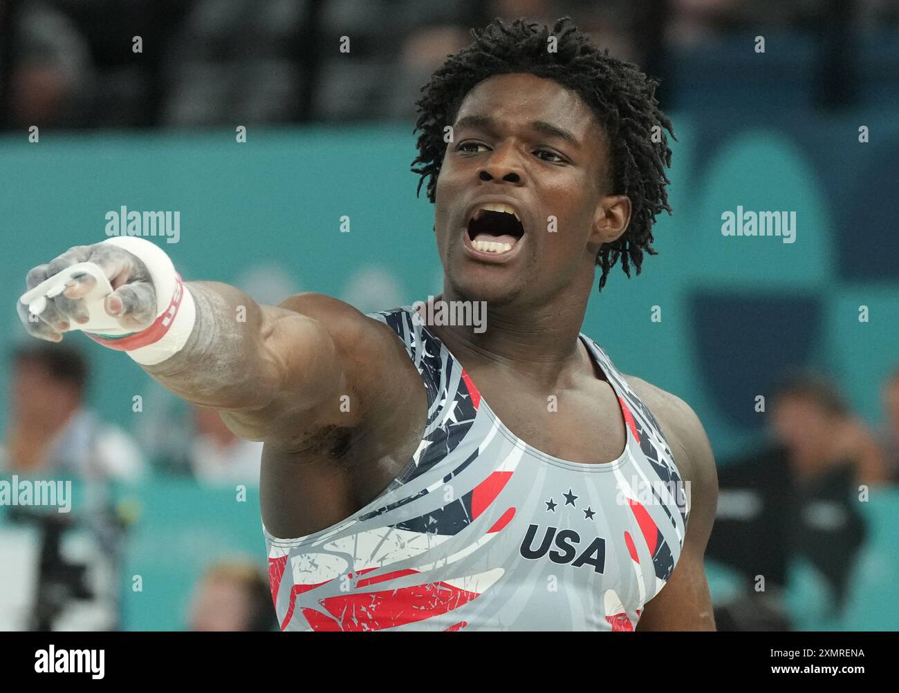 Paris, France. 29th July, 2024. Frederick Richard of the U.S ...