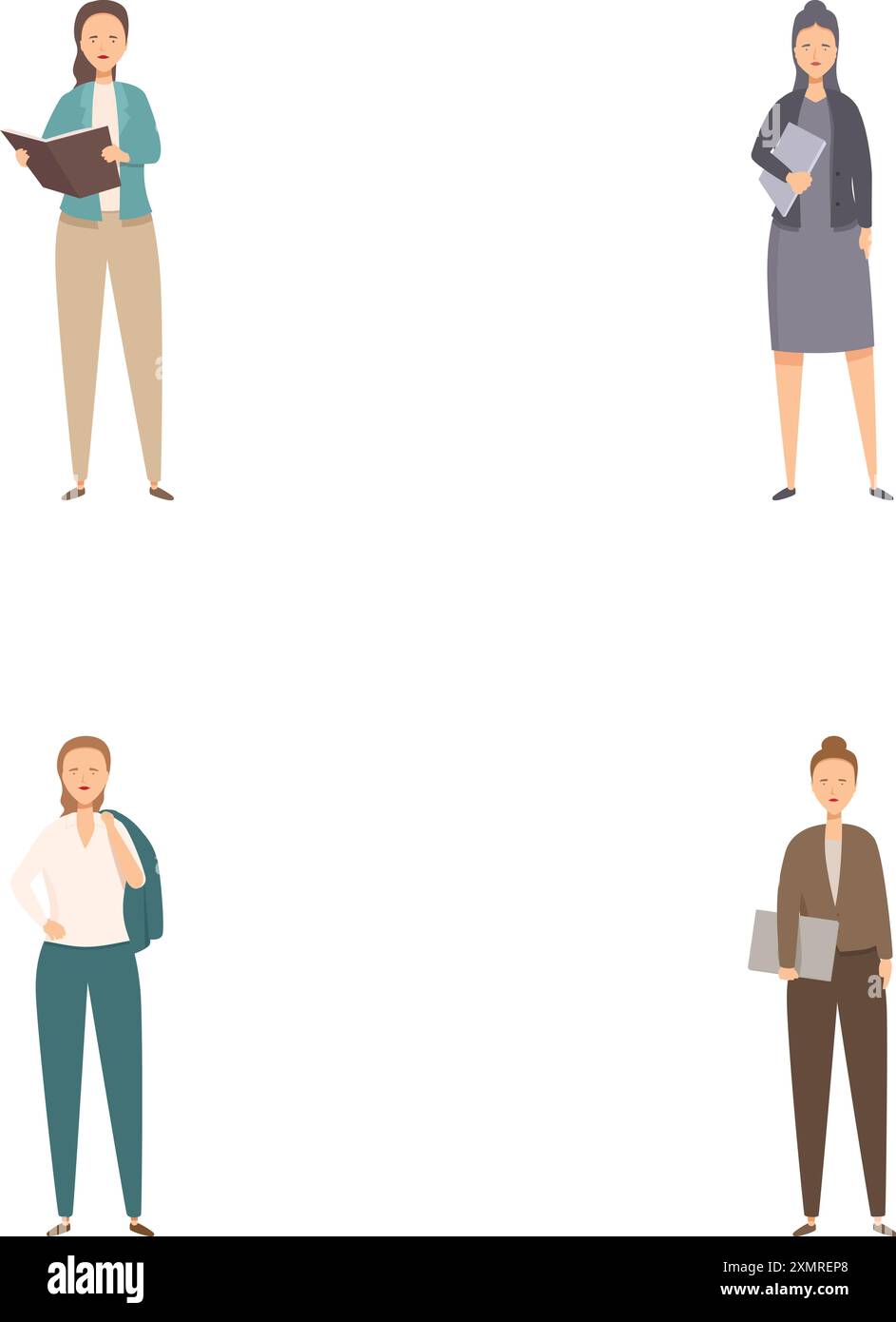 Group of people formal clothing Stock Vector Images - Alamy