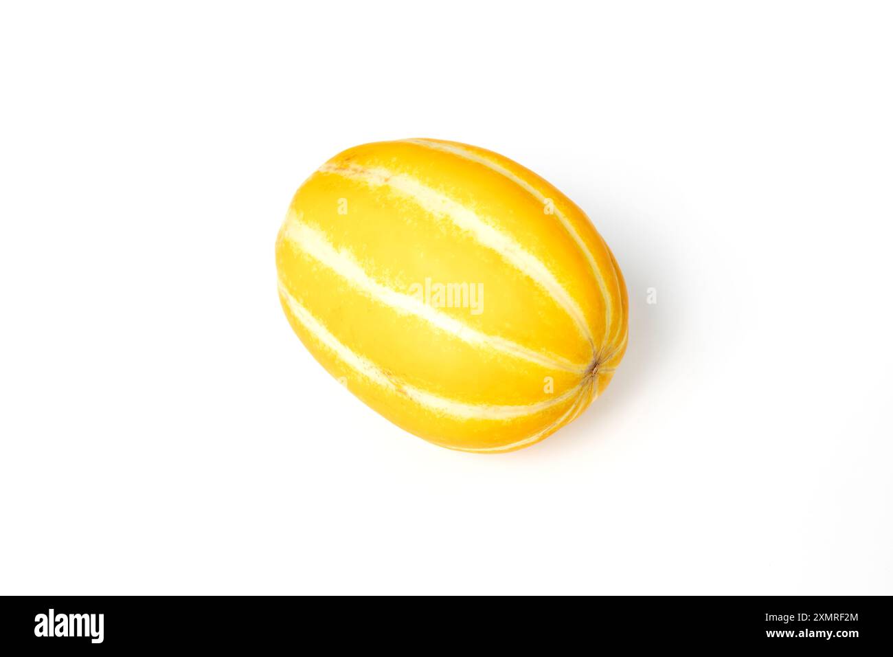 Isolated Oriental Korean Melon Fruit On White Background. Cucumis Melo ...