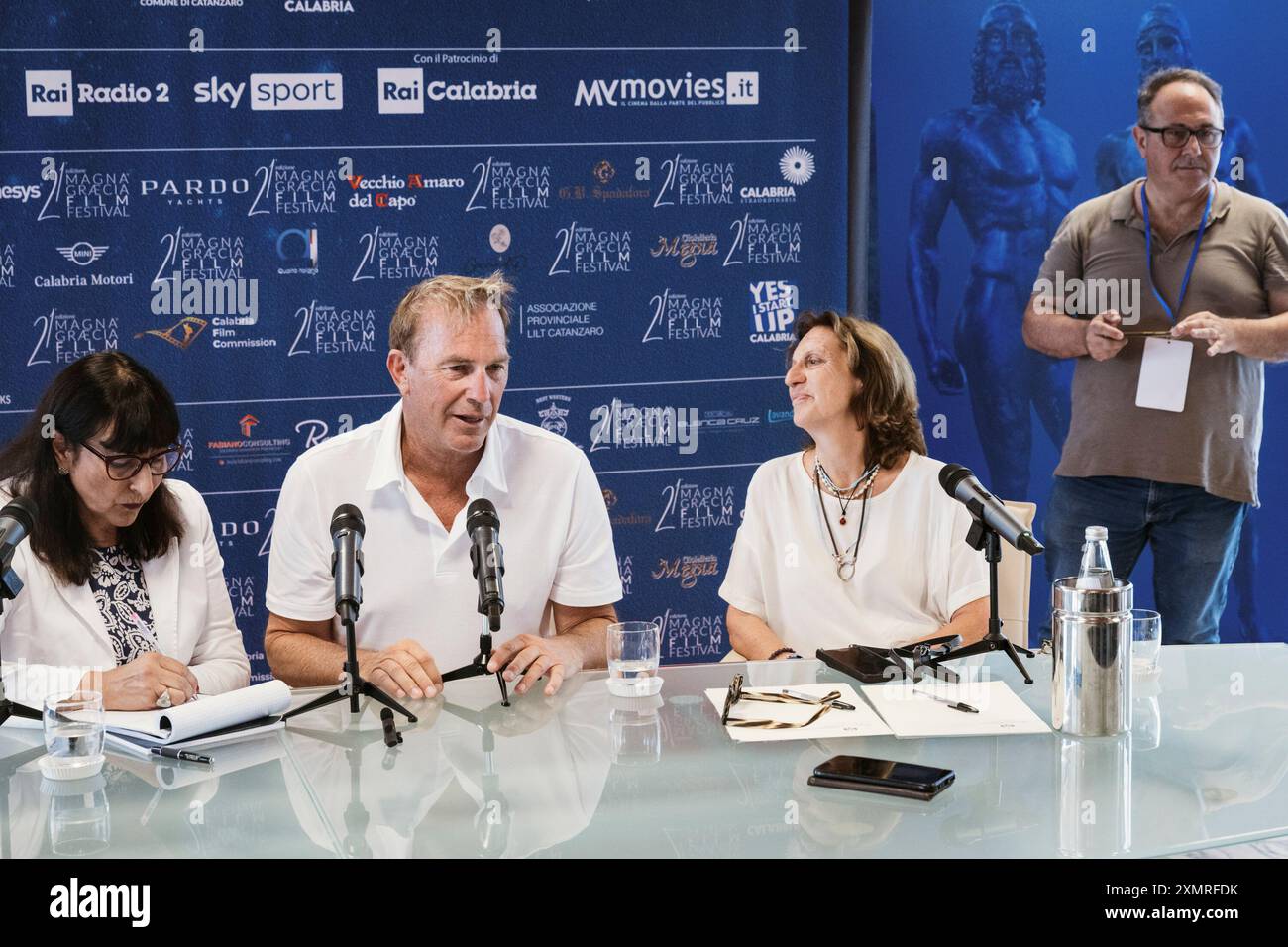 Catanzaro, Italy. 29th July, 2024. Bruna Cammarano (translator, L ...